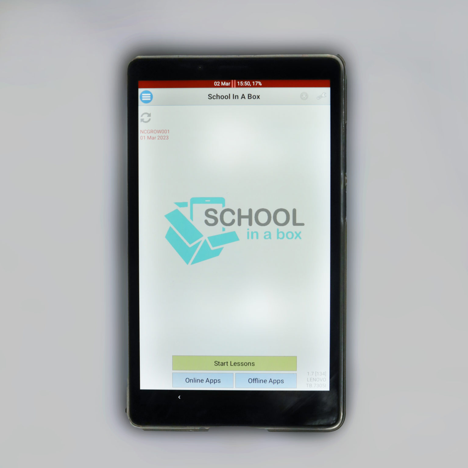 Extra Tablets – School in a Box